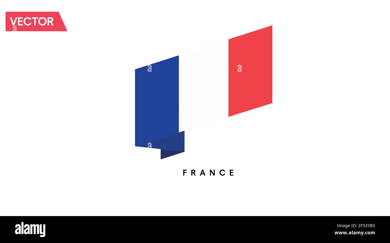 France Flag Icon. Vector isolated illustration of the flag of France ...
