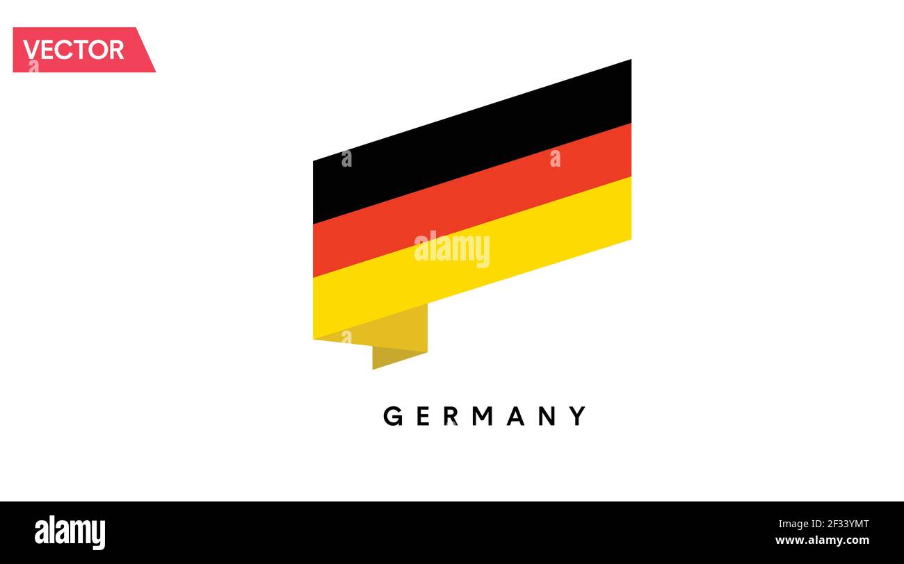 Germany Flag Icon. Vector isolated illustration of the flag of Germany ...
