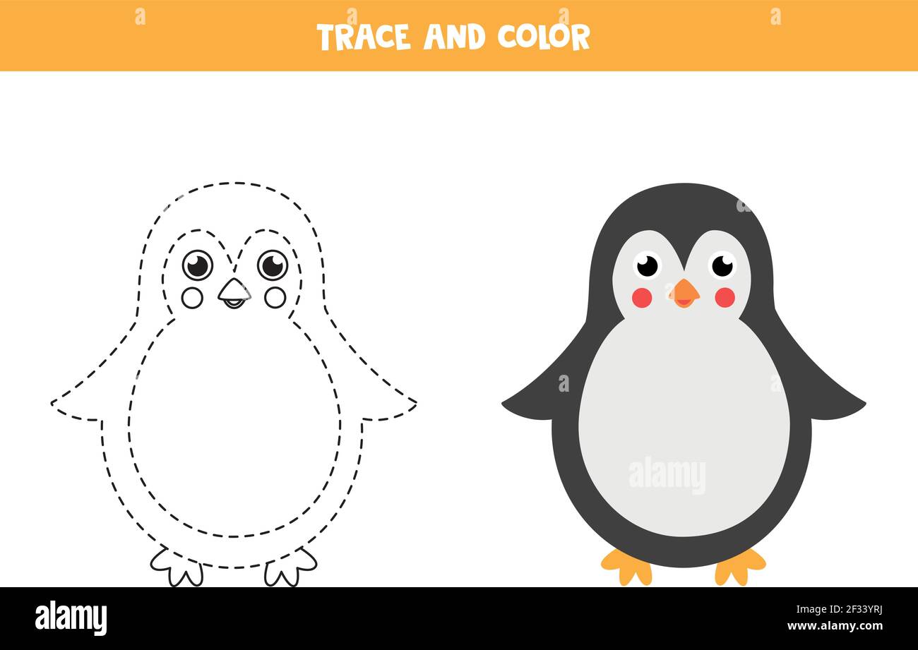 Penguin Pictures To Color