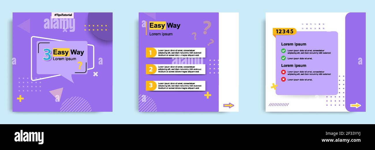 Social media tutorial, tips, trick, did you know post banner layout ...