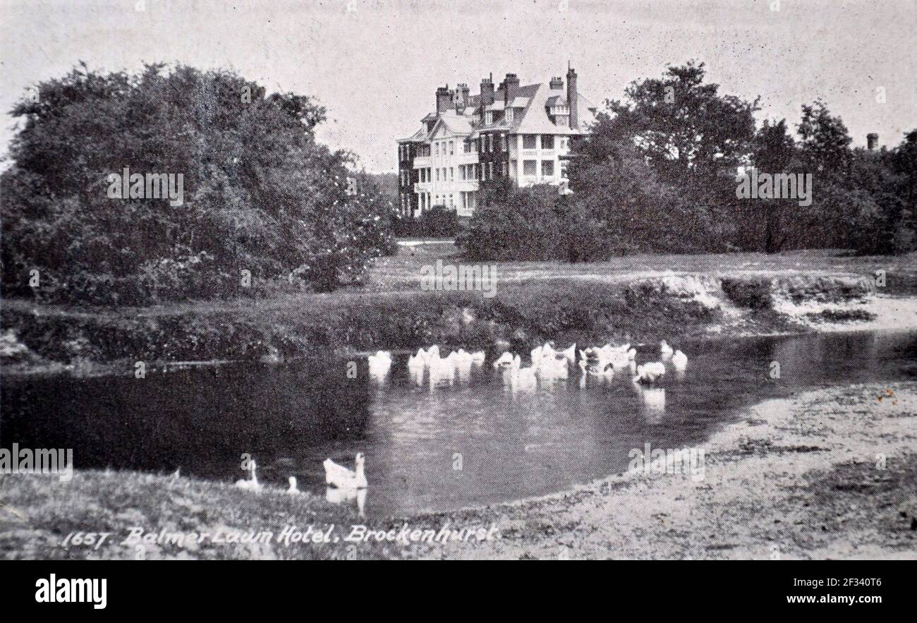 Balmer Lawn Hotel, Brockenhurst, New Forest, Hampshire, England, United ...