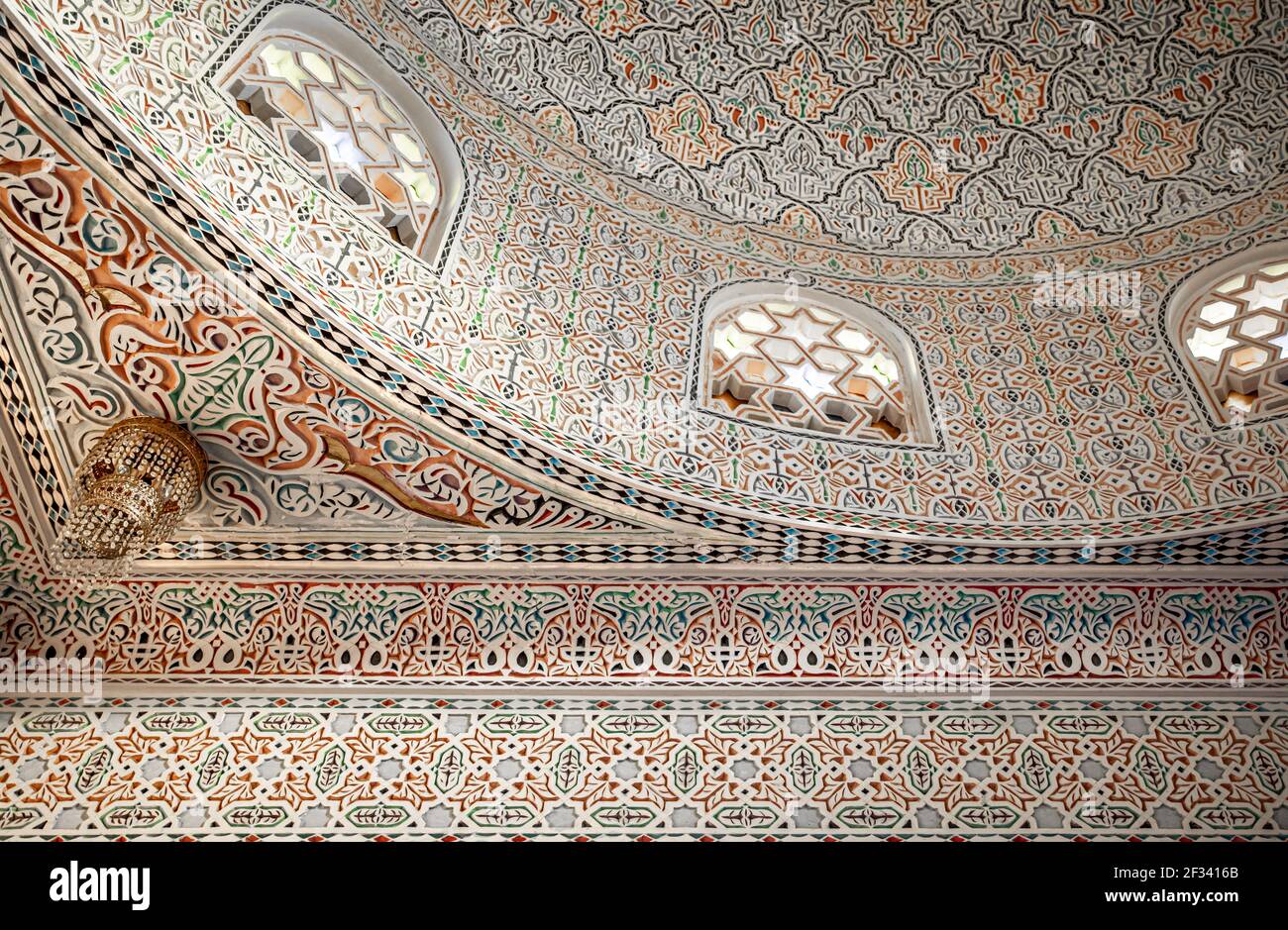 Textured wall of blue mosque hi-res stock photography and images - Alamy