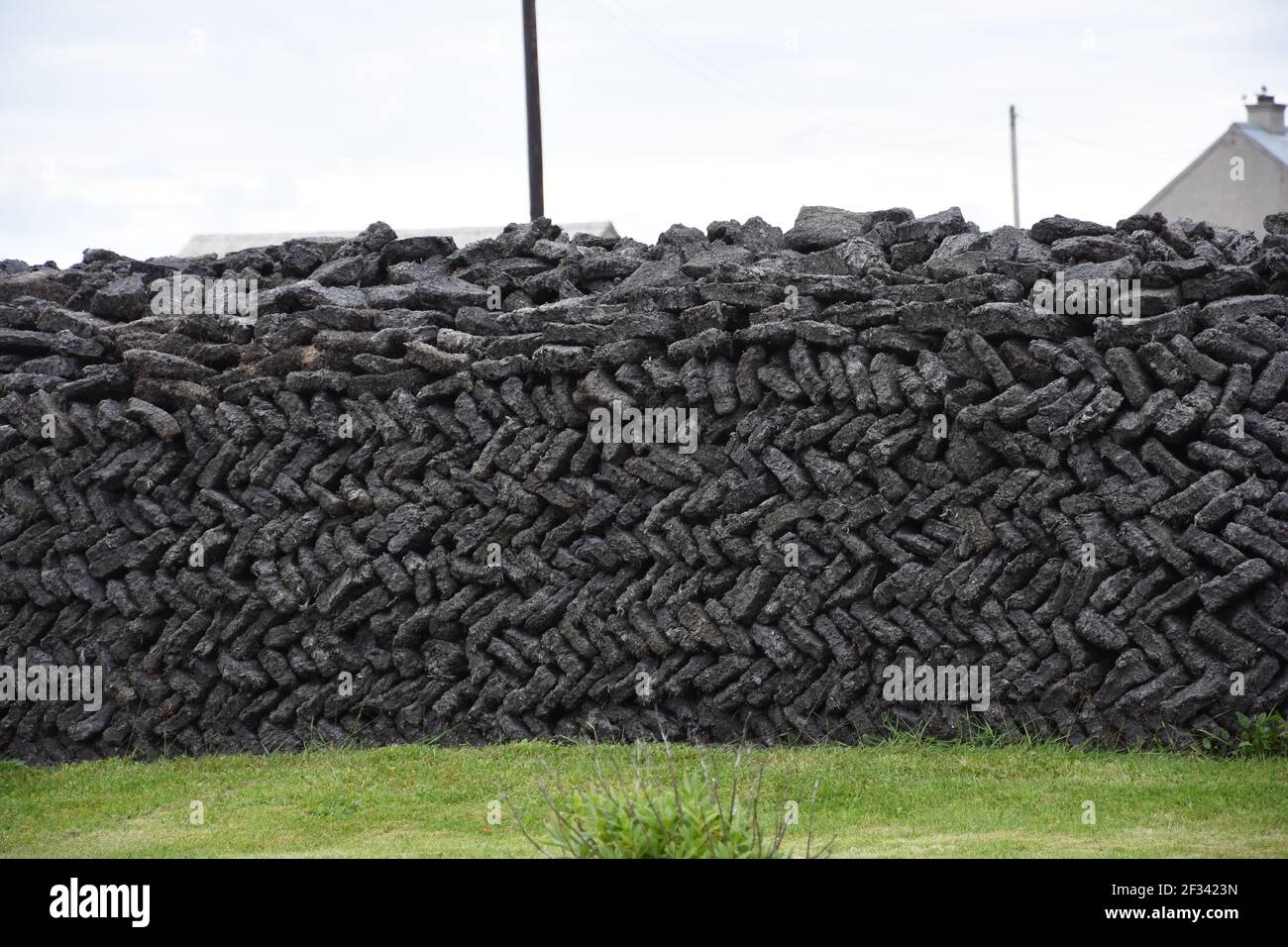 Stack Of Peat Scotland High Resolution Stock Photography and Images - Alamy