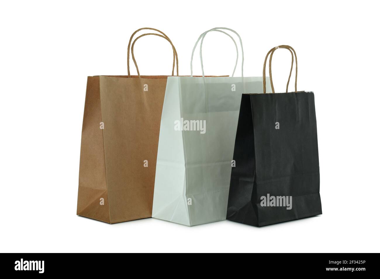 Paper shopping bags craft Cut Out Stock Images & Pictures - Alamy