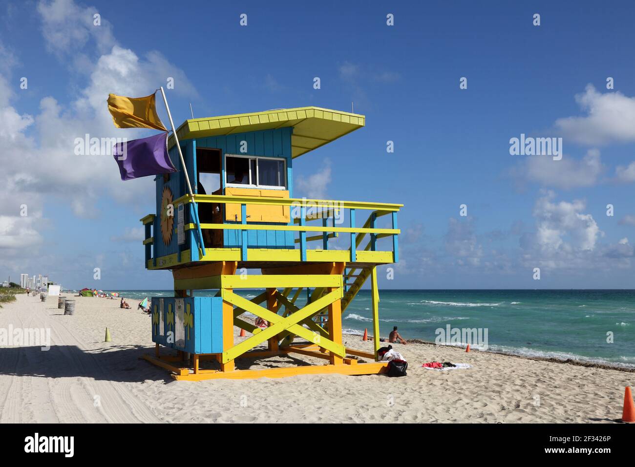 geography / travel, USA, Florida, Miami Beach, Baywatch station (life ...