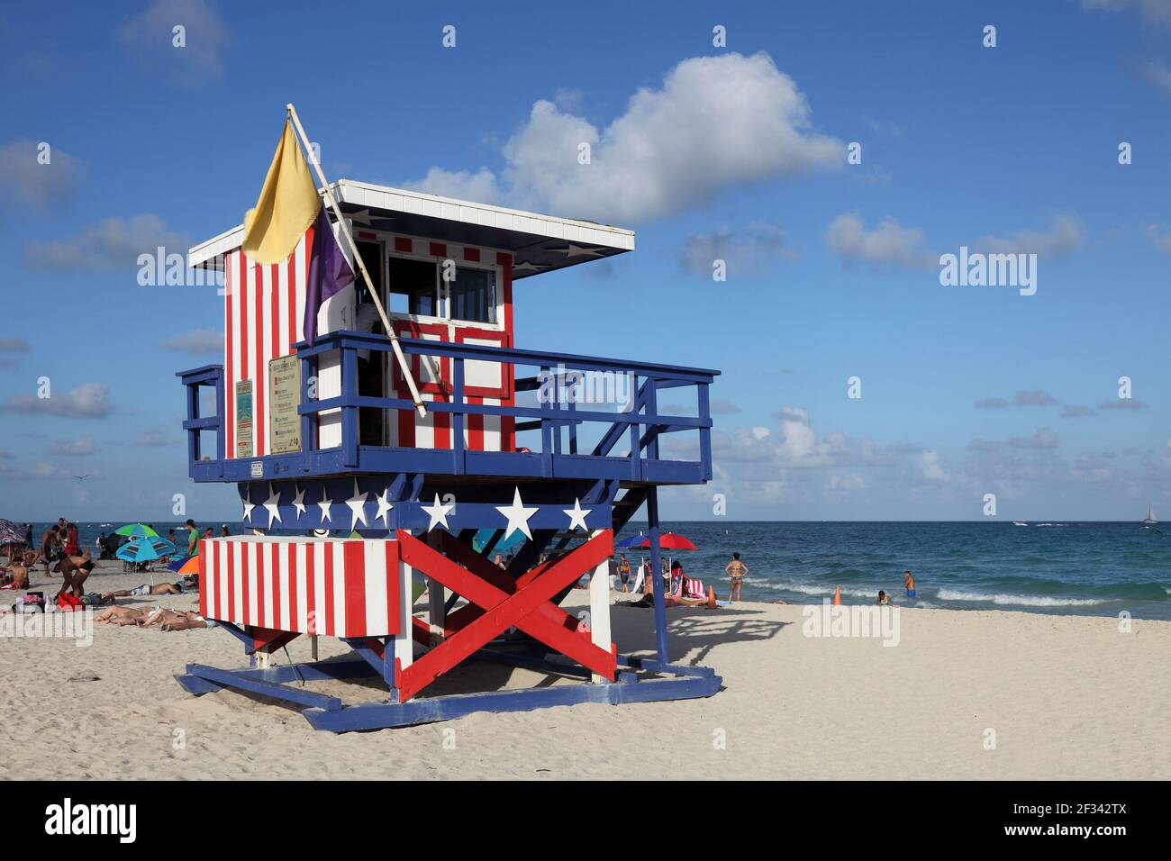 geography / travel, USA, Florida, Miami Beach, Baywatch station (life ...