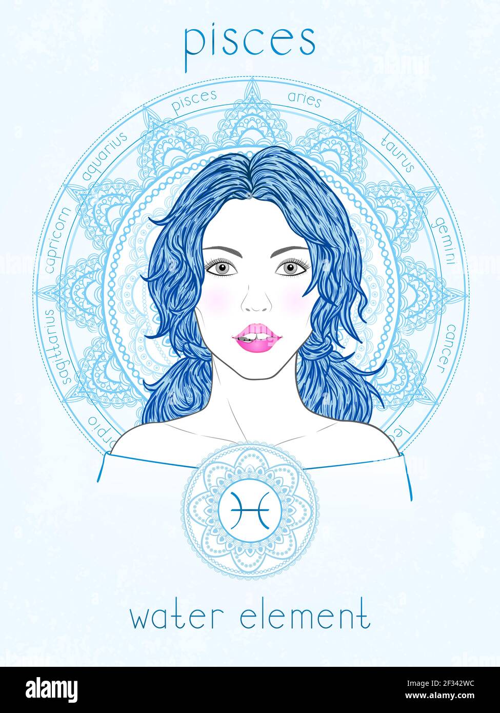 Pisces astrology hi-res stock photography and images - Alamy