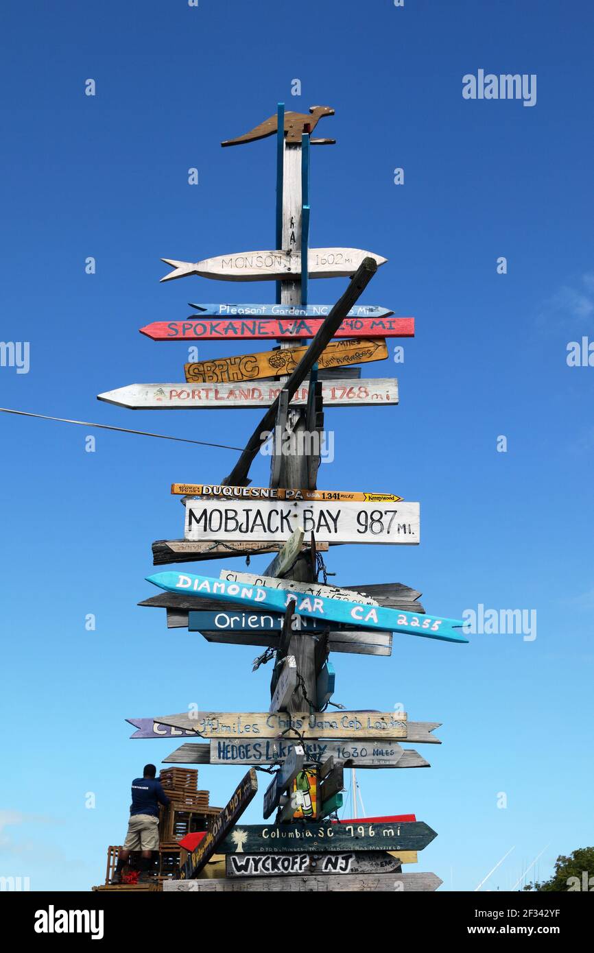 Mallory Square Sign Key West High Resolution Stock Photography and ...