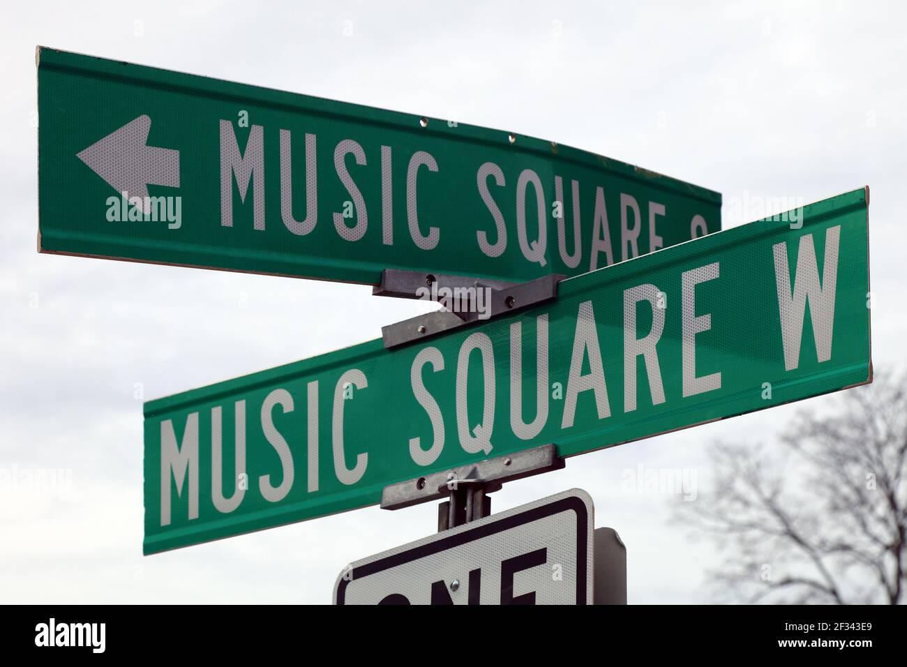 geography / travel, USA, Tennesse, Nashville, Music Square in the Music ...