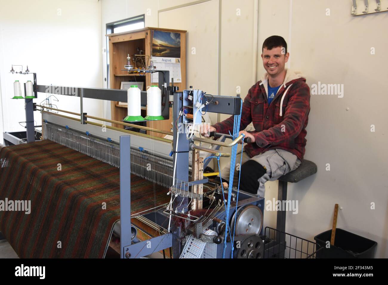 Scott MacRury, Isle of Lewis Weaver, Scott MacRury, Borve, Isle of ...
