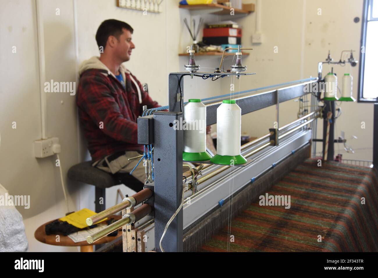 Scott MacRury, Isle of Lewis Weaver, Scott MacRury, Borve, Isle of ...