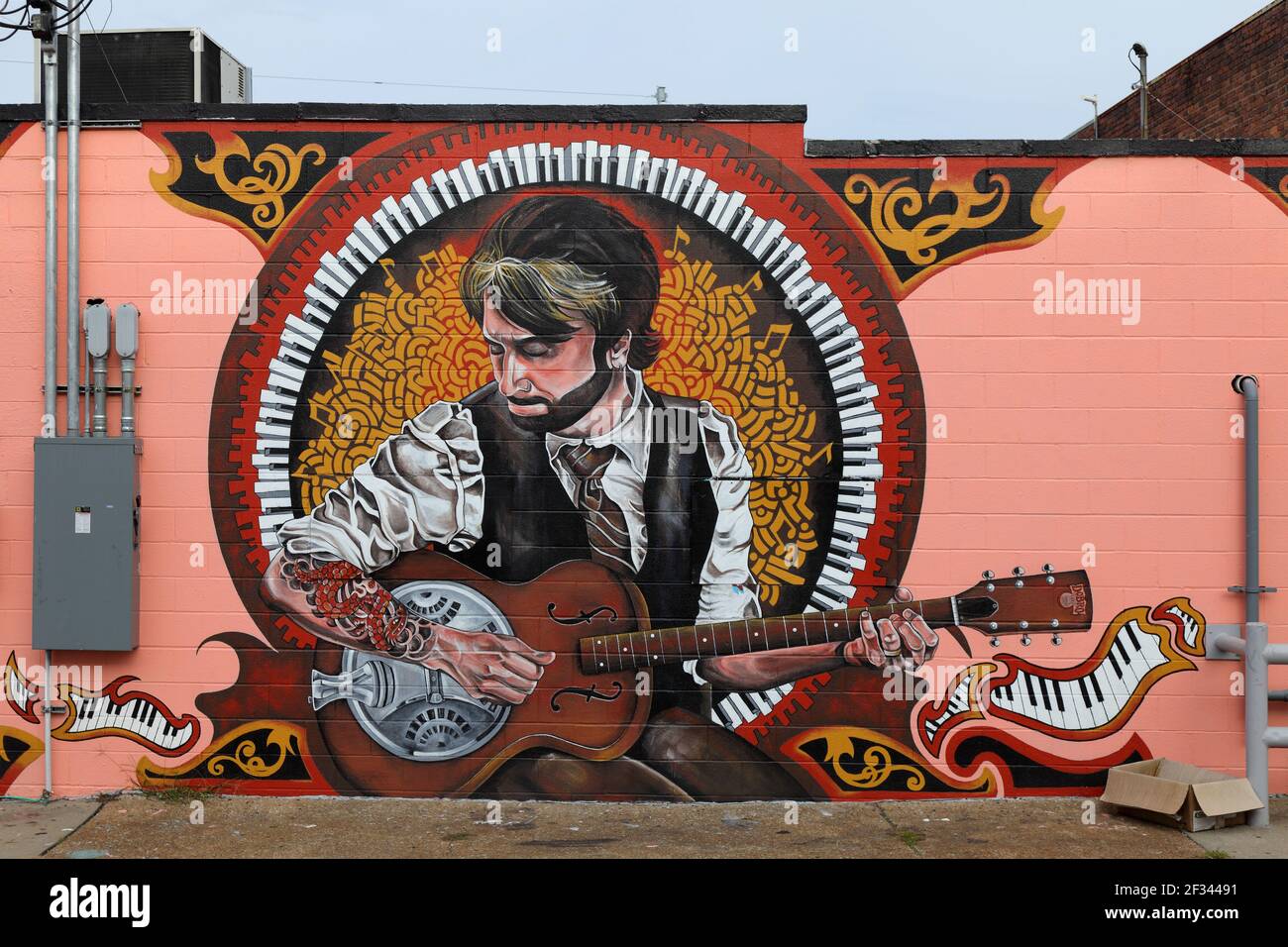 Nashville mural hi-res stock photography and images - Alamy