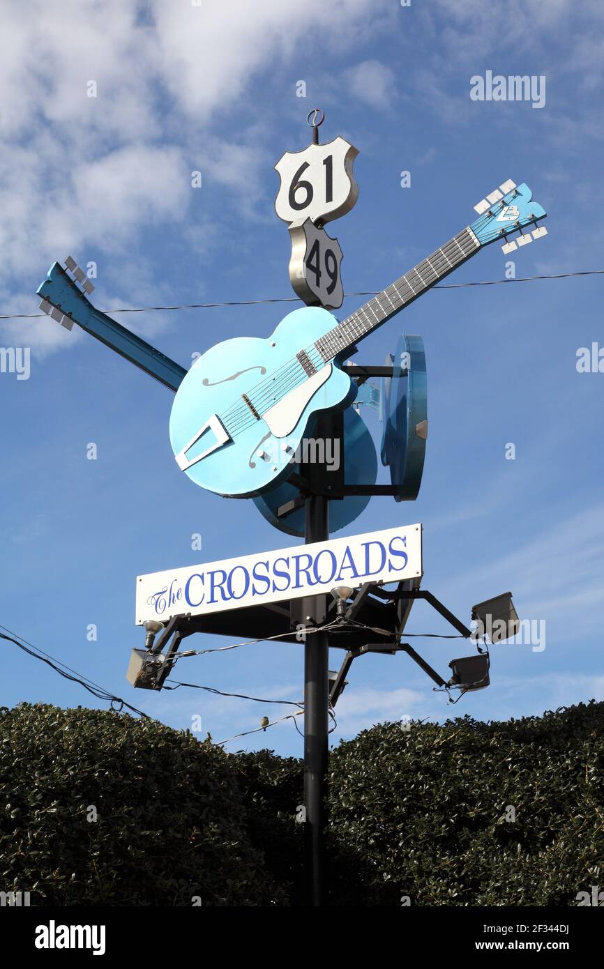 Clarksdale crossroads hi-res stock photography and images - Alamy