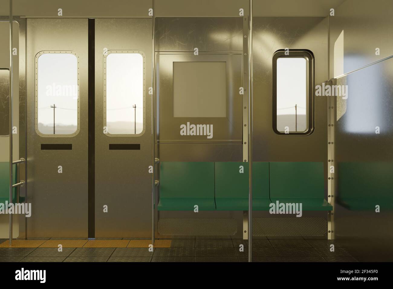 Vintage train compartment seats hi-res stock photography and images - Alamy