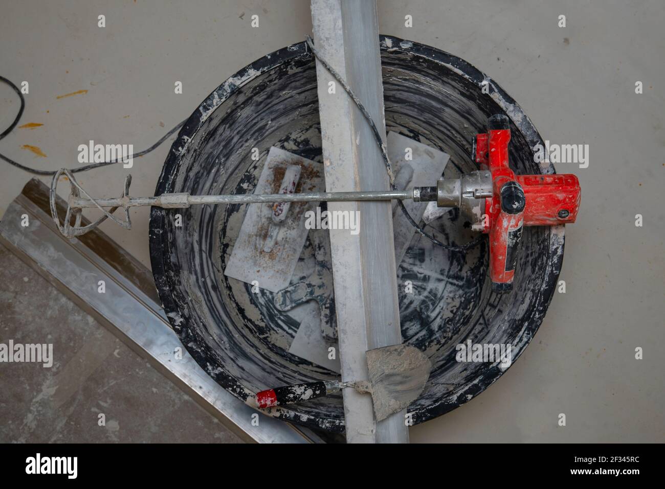 Plasterer equipment hi-res stock photography and images - Alamy