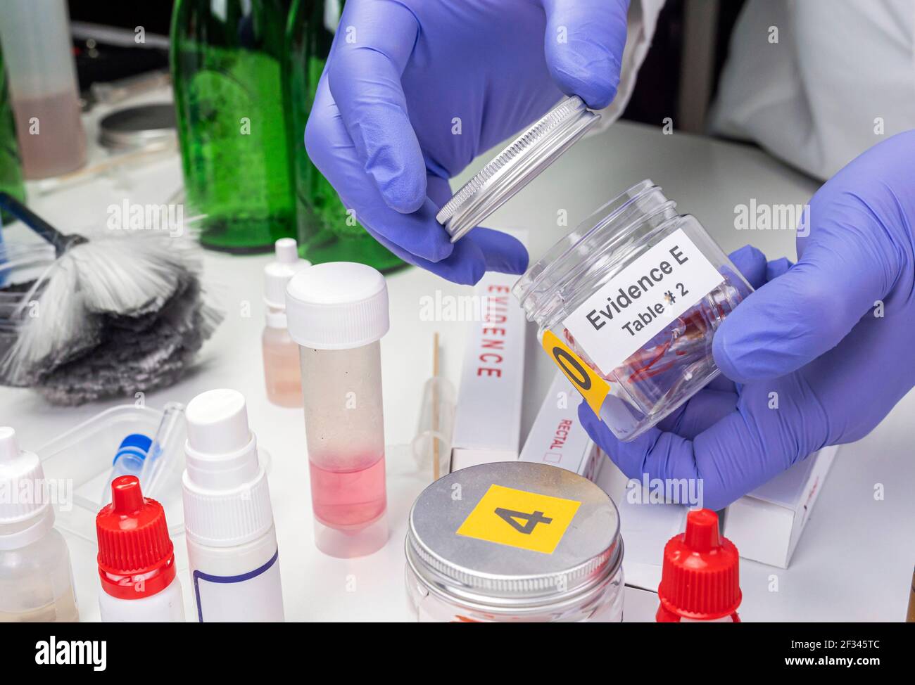 Evidence for forensic hi-res stock photography and images - Alamy