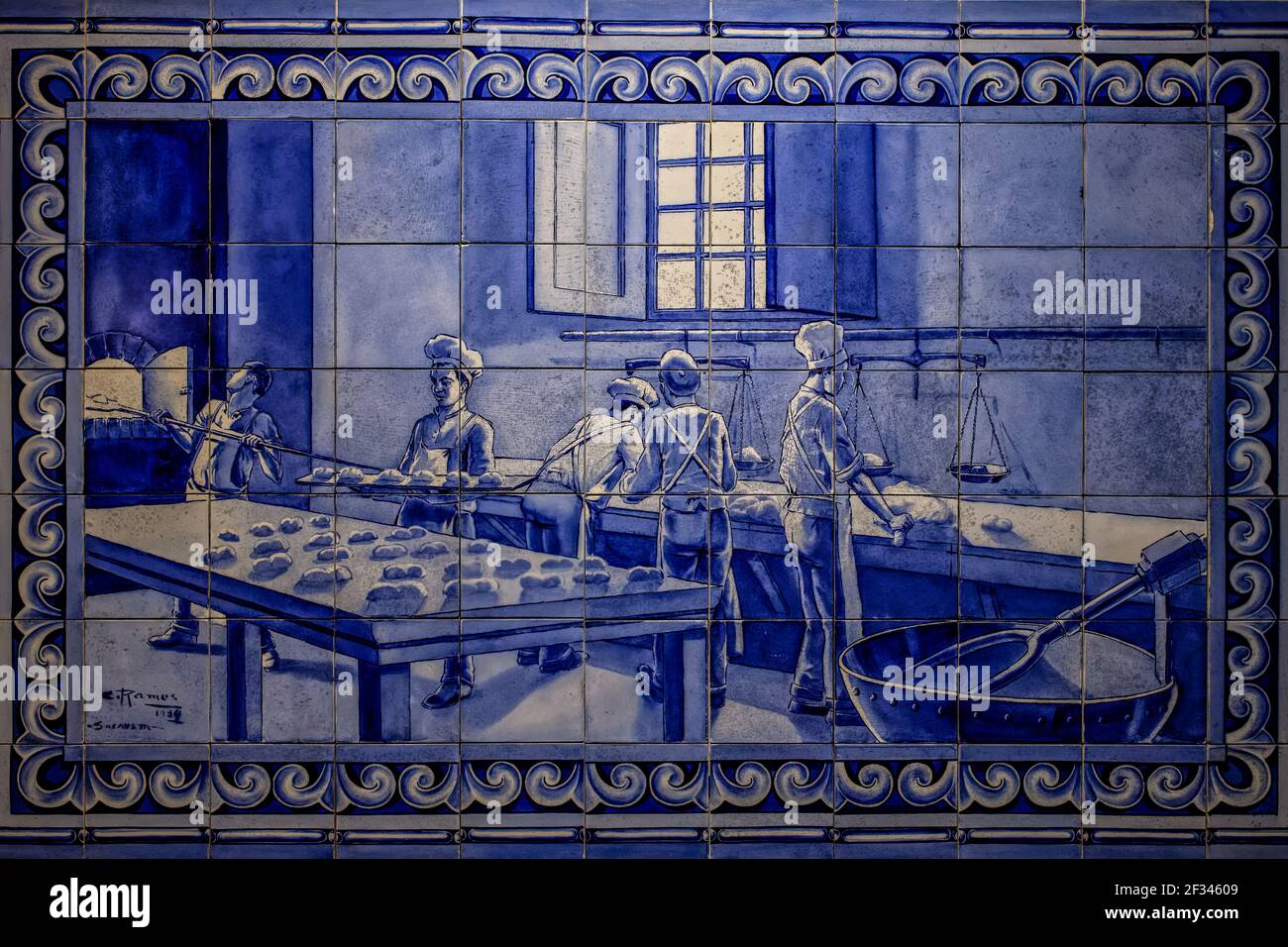 Museu Nacional do Azulejo Stock Photo - Alamy
