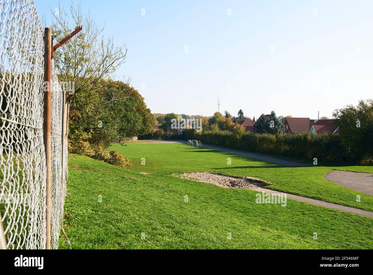 Outdoor soccer field hi-res stock photography and images - Alamy