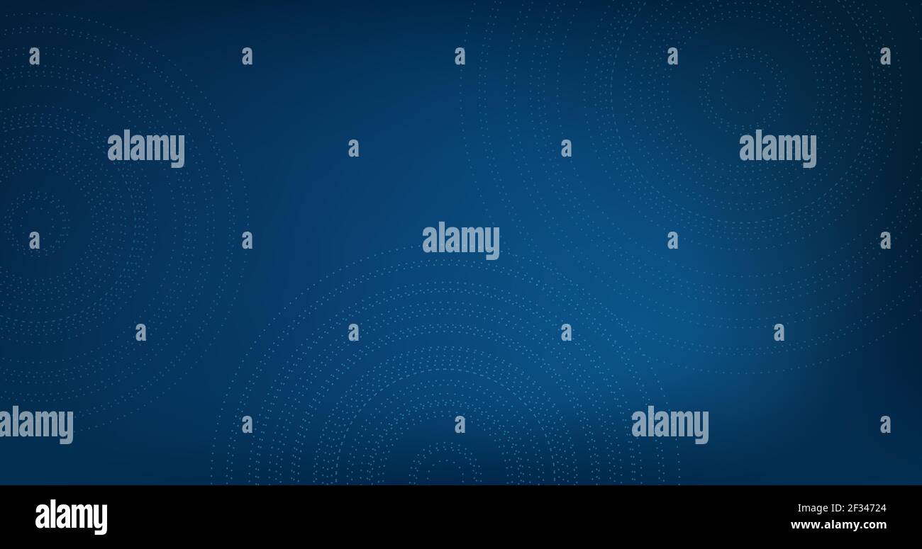vector blue blur background with circles or dashed rings Stock Vector ...