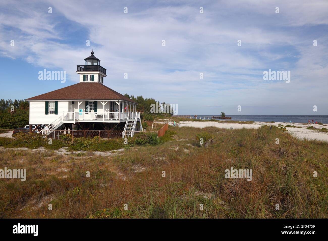 geography / travel, USA, Florida, fort Myers, Boca Grande lighthouse ...