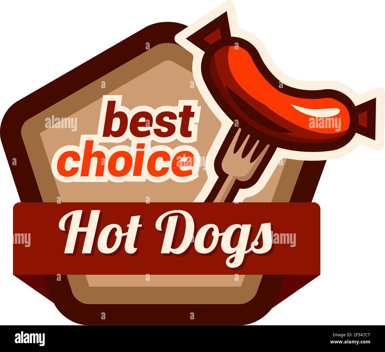Hot Dog Logo Design