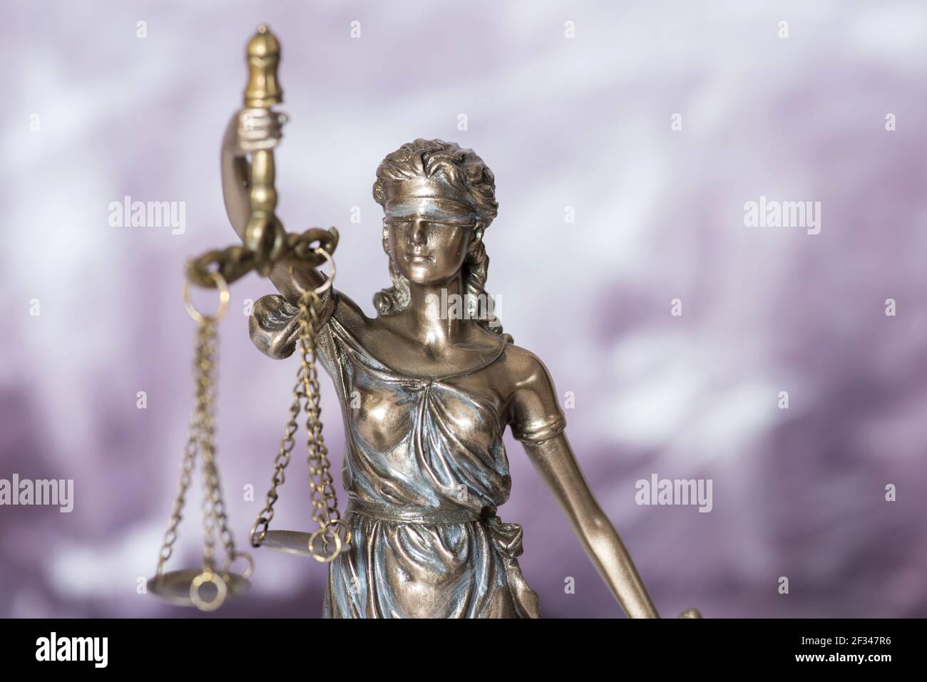 Lady Justice goddess of justice Stock Photo - Alamy