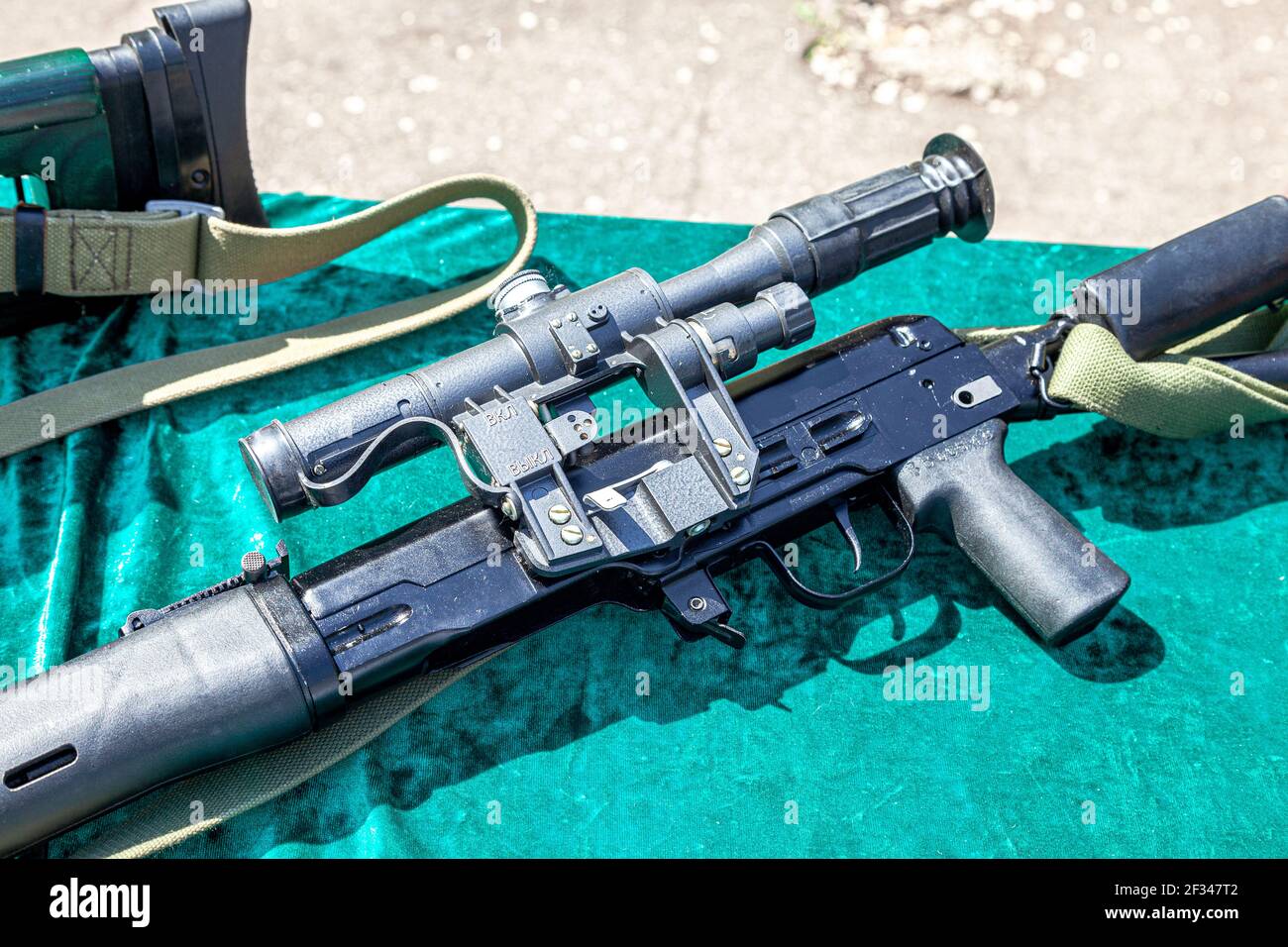 Russian black sniper scope hi-res stock photography and images - Alamy