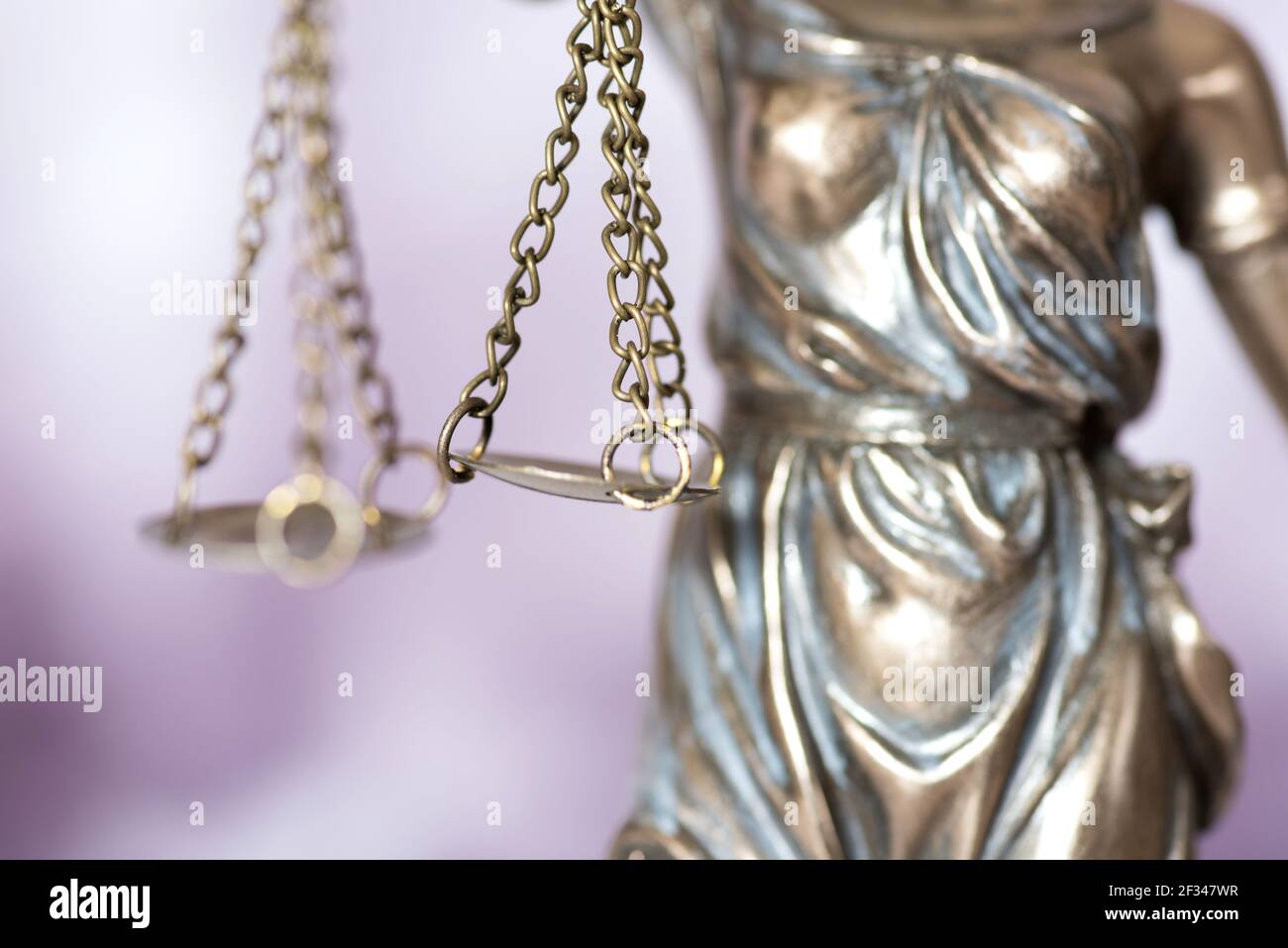 Scales of the Lady Justice goddess of justice Stock Photo - Alamy