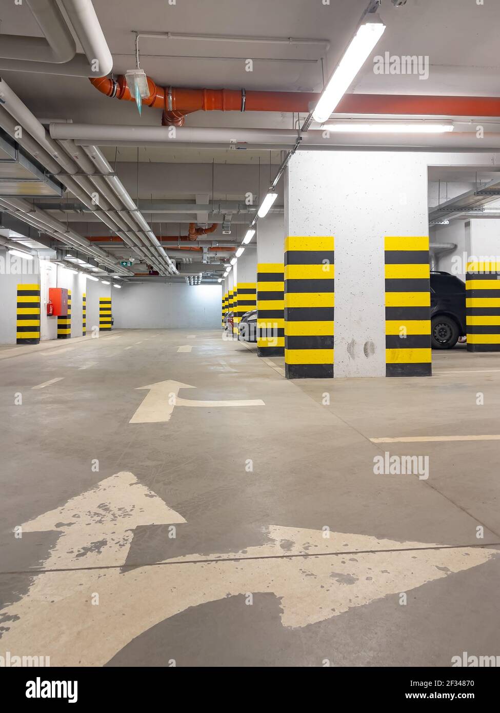 Basement Parking Section