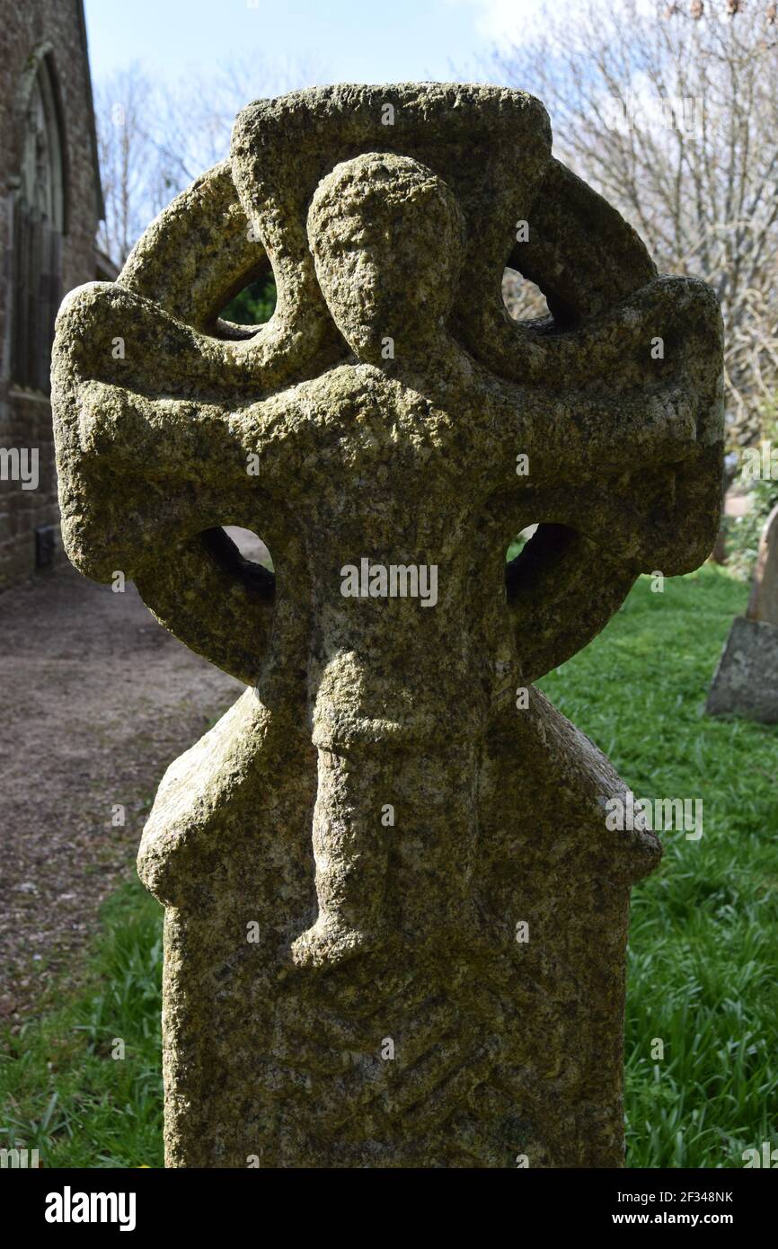 Gravestone in st hilary cornwall hi-res stock photography and images ...
