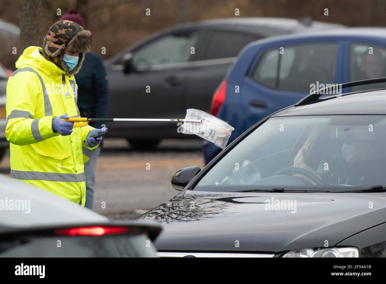 Science Park, Driac Crescent, Bristol, UK. 7th February 2021. A major ...