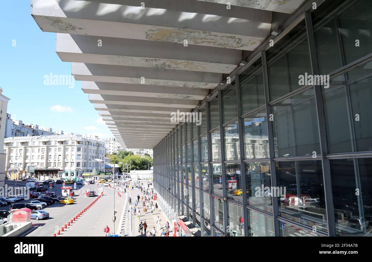 Kursky railway terminal (also known as Moscow Kurskaya railway) is one ...