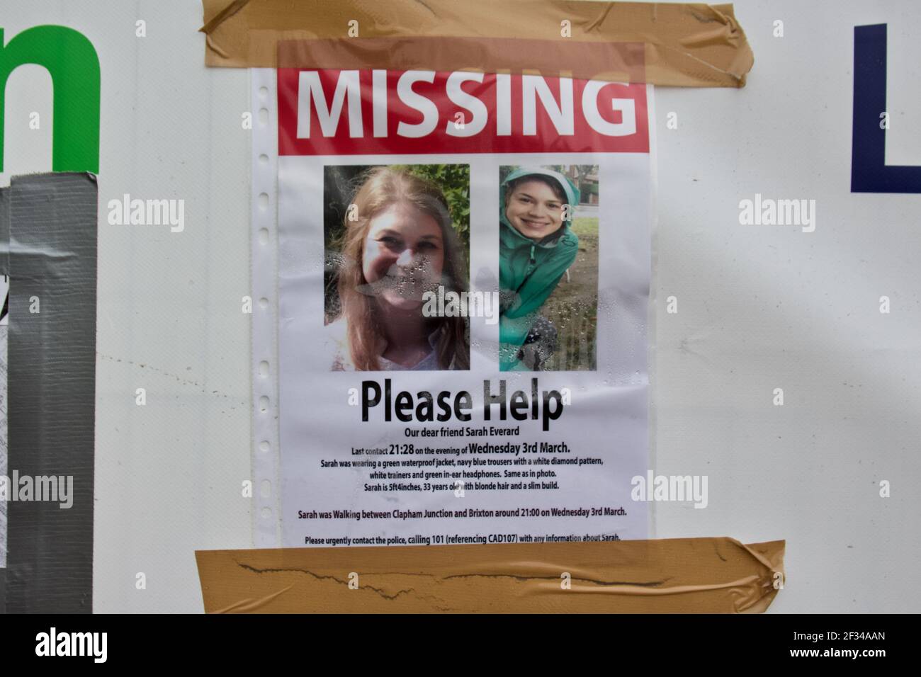 Missing person poster hi-res stock photography and images - Alamy