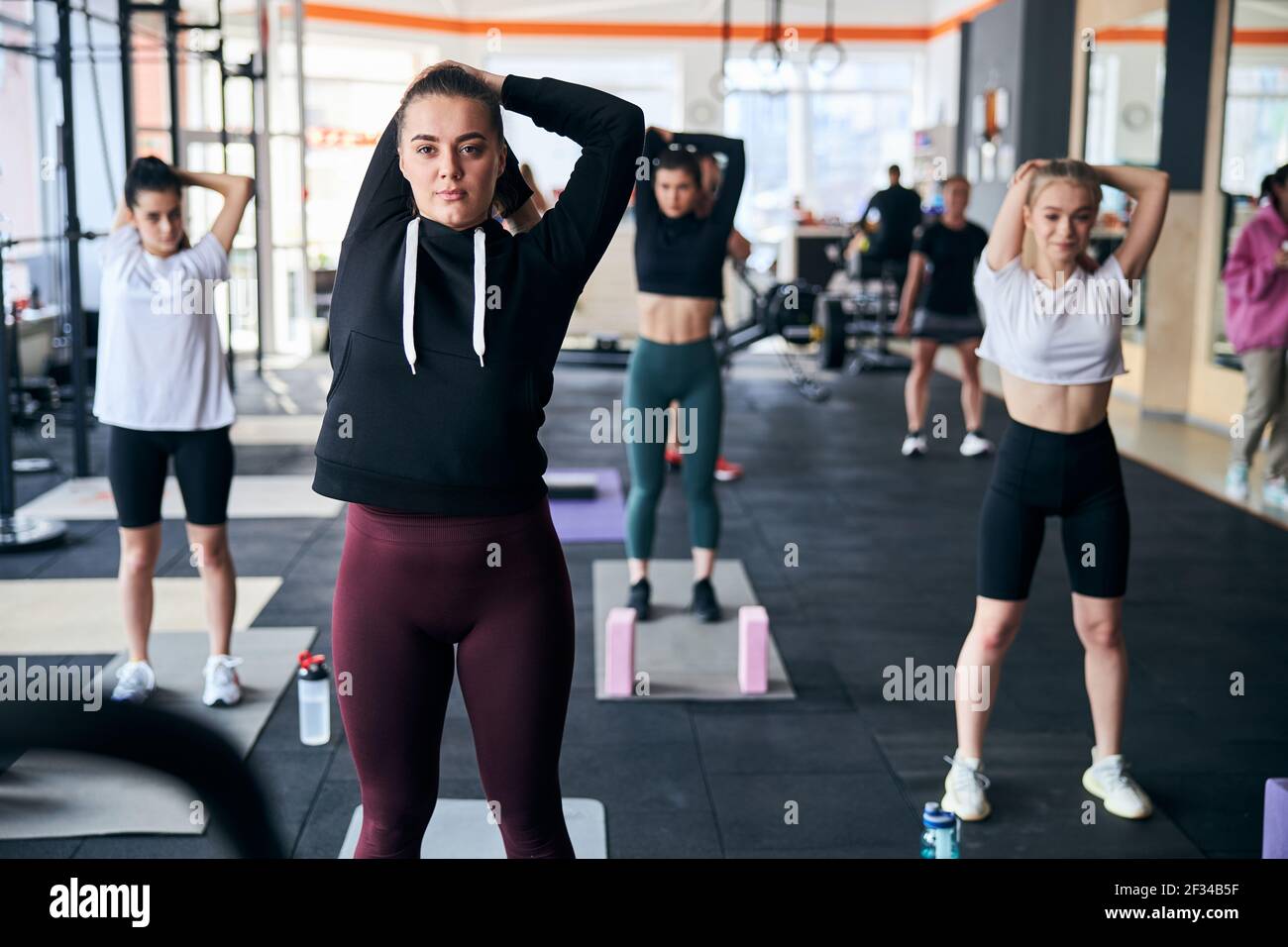 Attractive fit ladies hi-res stock photography and images - Alamy