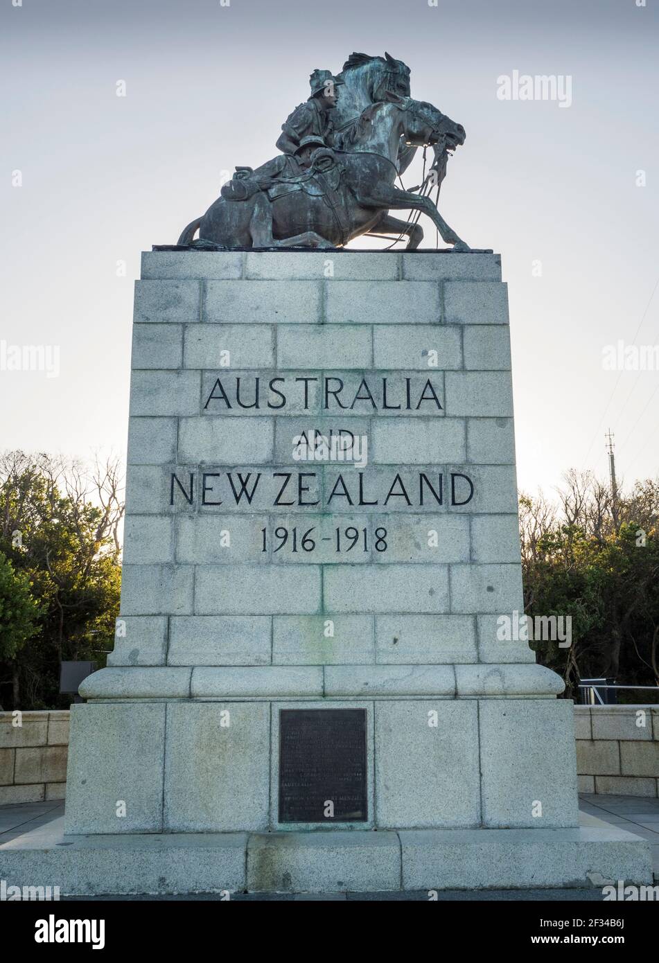 Desert Mounted Corps ANZAC Memorial on Mount Clarence, Albany, Western ...