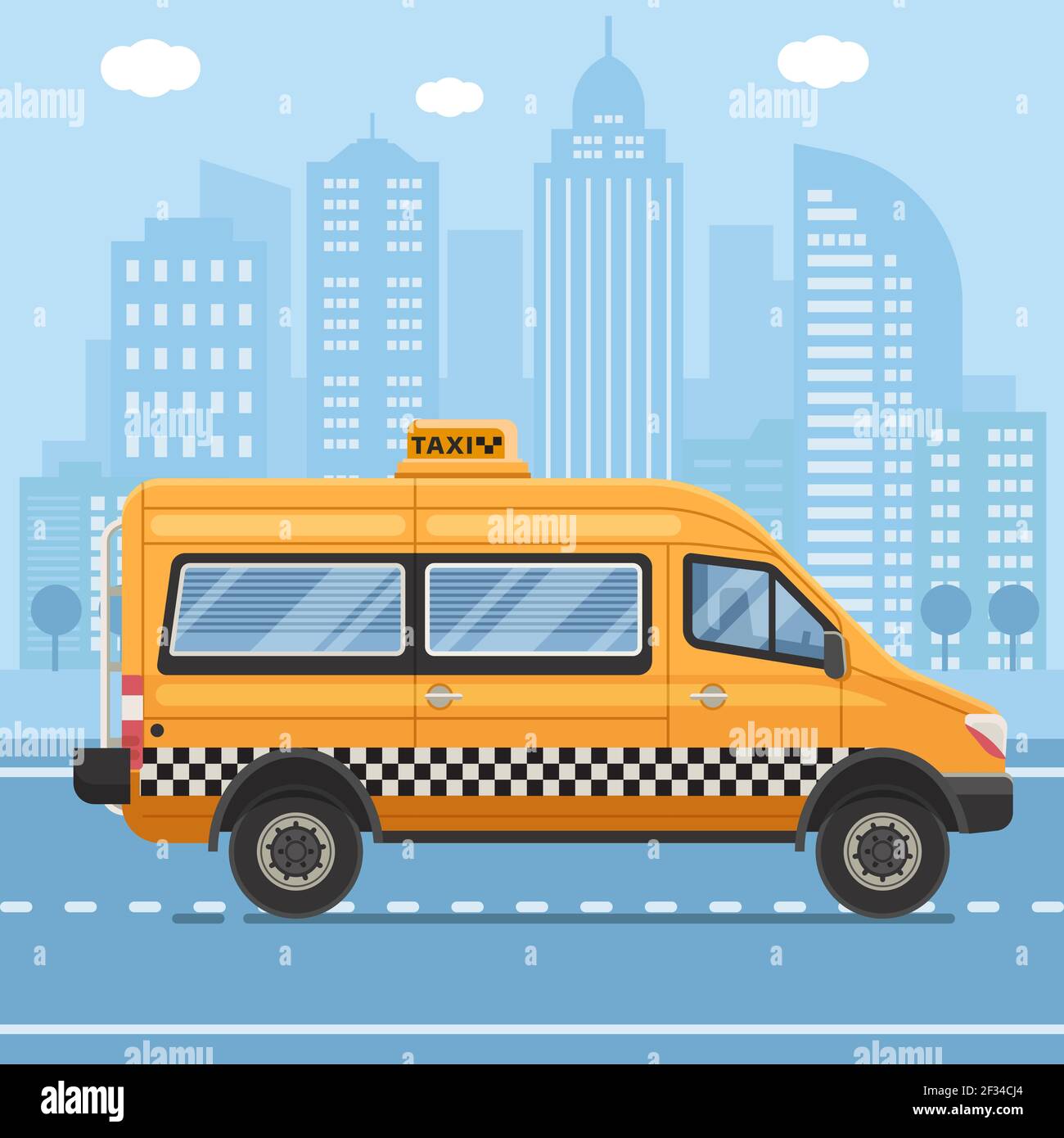 Van town Stock Vector Images - Alamy