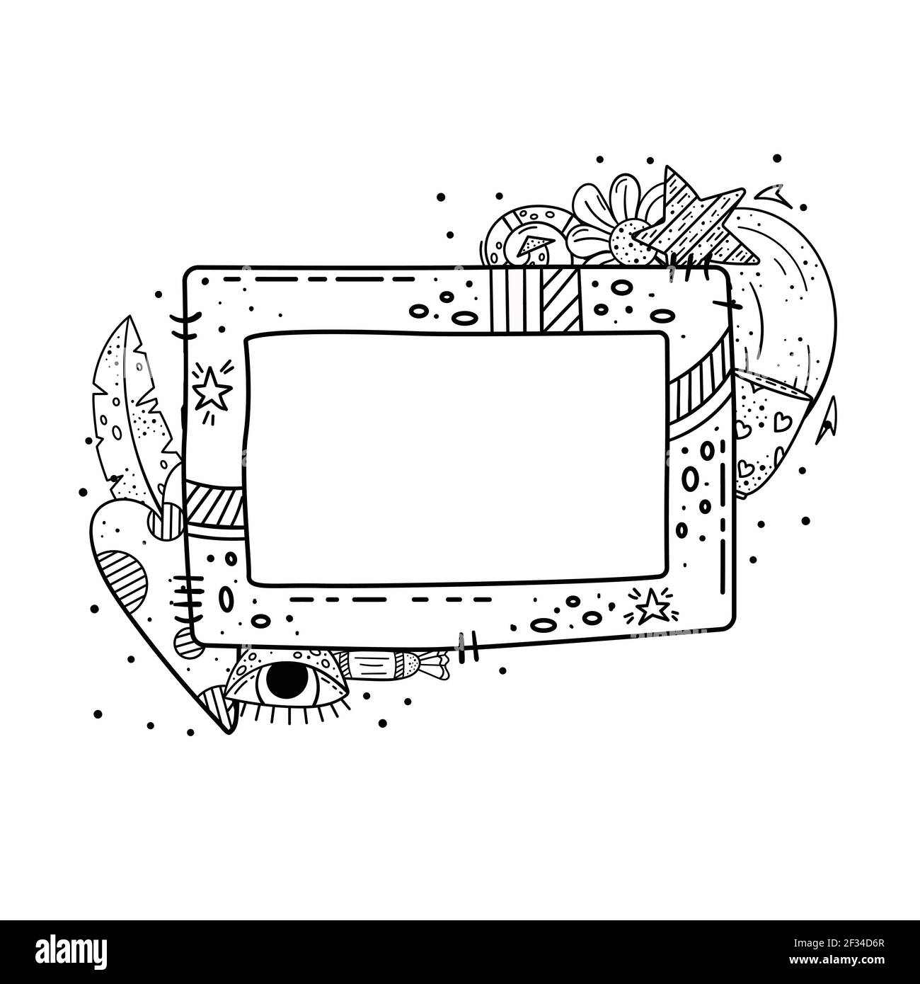 Doodle Frame Vector