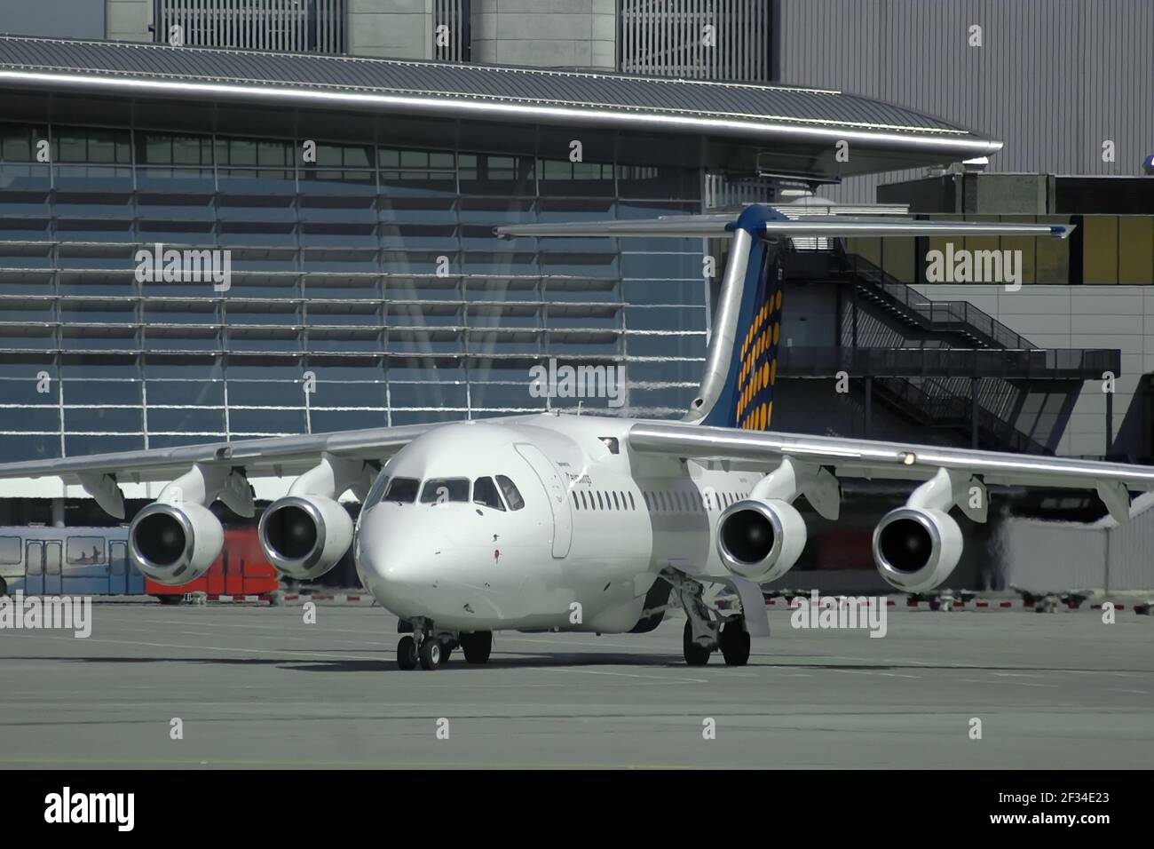 15-03-2021 - Generic Airplanes - D-AJET - Eurowings - BAe 146 Avro RJ ...