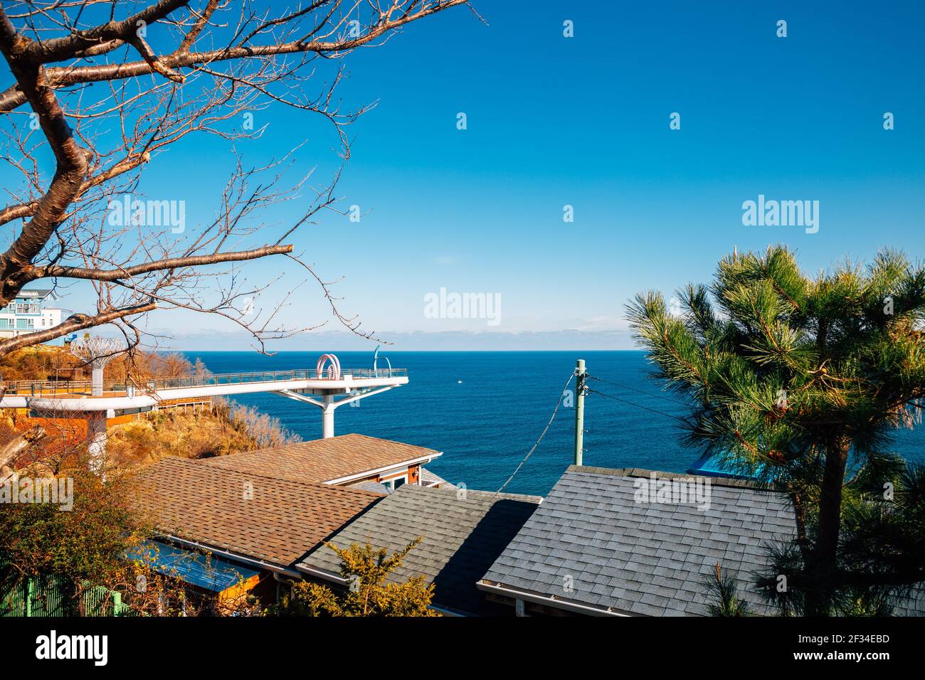 Mukho port observatory hi-res stock photography and images - Alamy