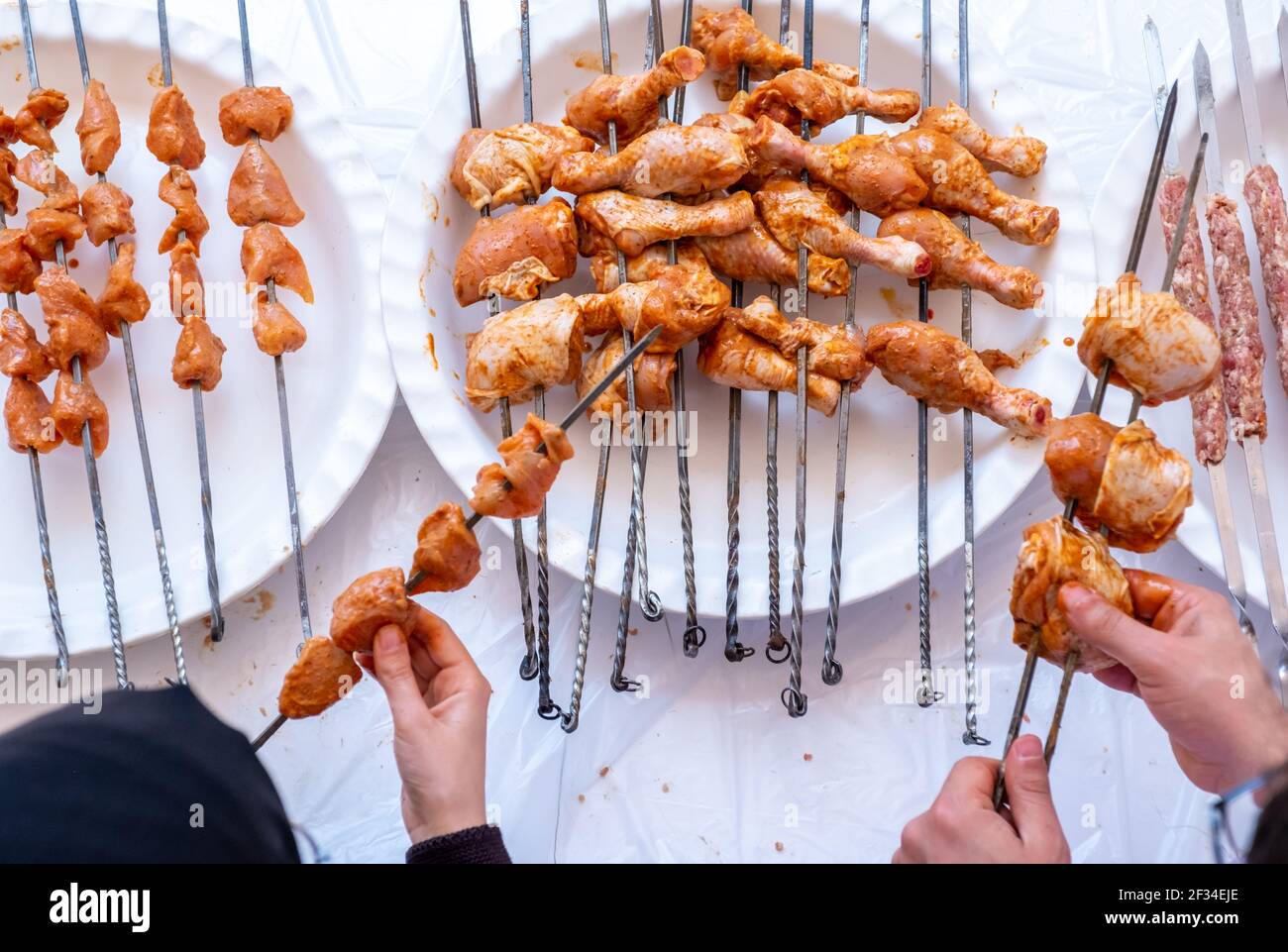Chef preparing halal food hi-res stock photography and images - Alamy