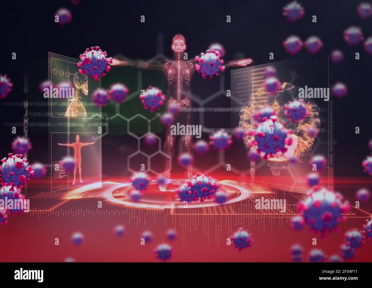Animation human model data processing hi-res stock photography and ...