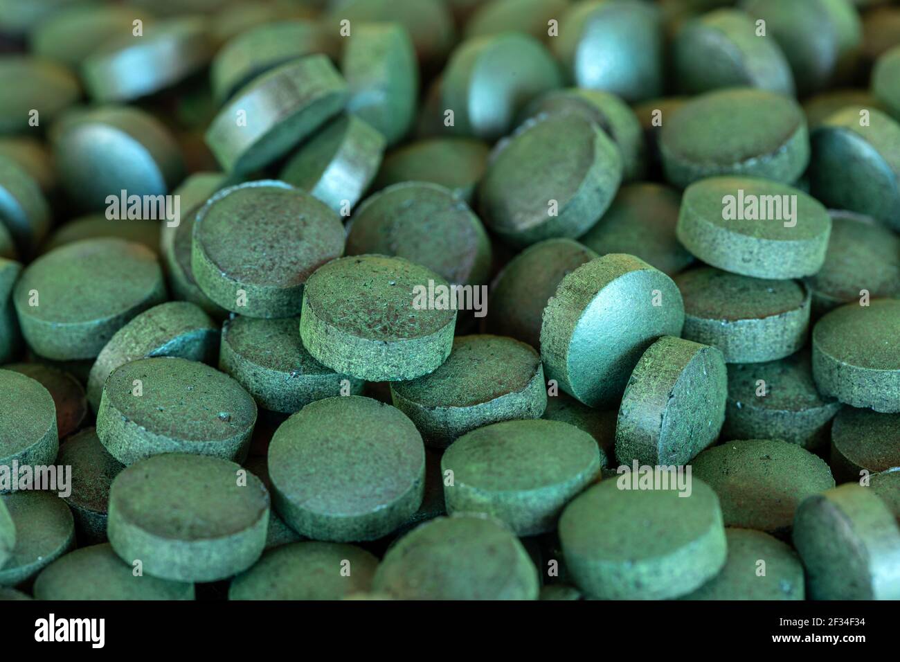 Green spirulina hi-res stock photography and images - Alamy