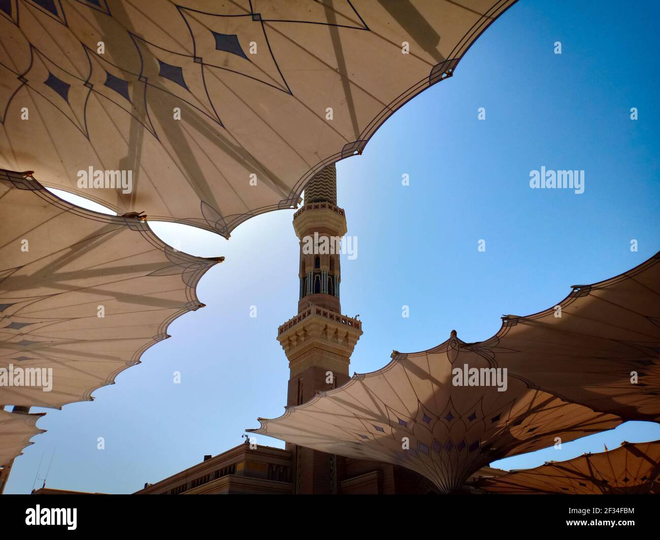mosque of the prophet muhammad in madina, Saudi arabia Stock Photo - Alamy