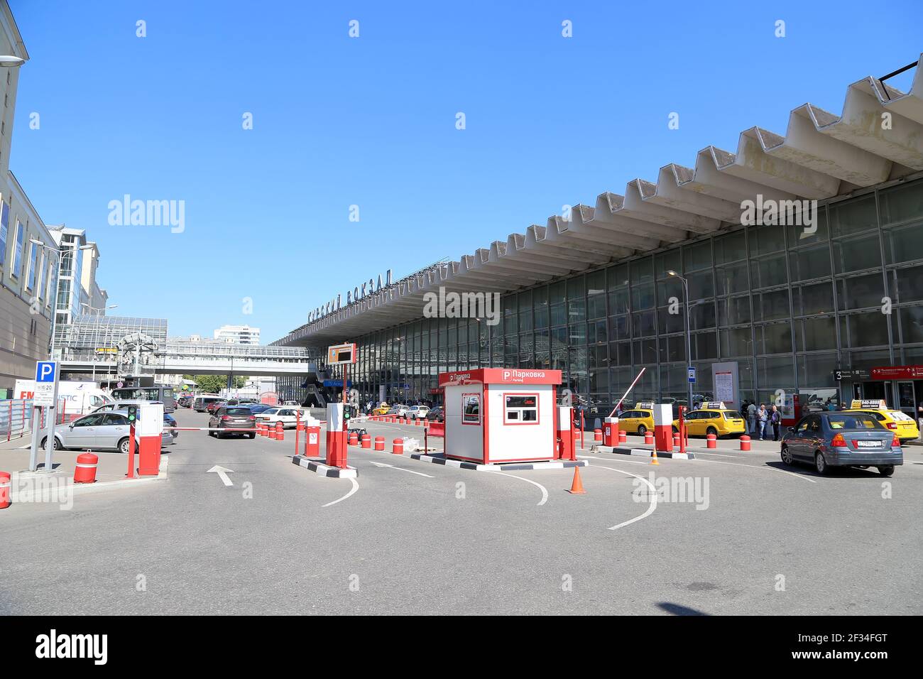 Kursky railway terminal (also known as Moscow Kurskaya railway) is one ...