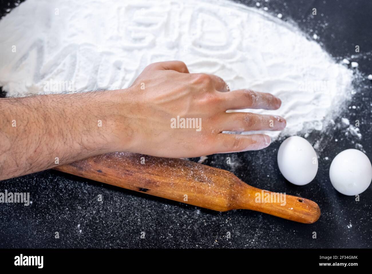 Man hand writing god hi-res stock photography and images - Alamy