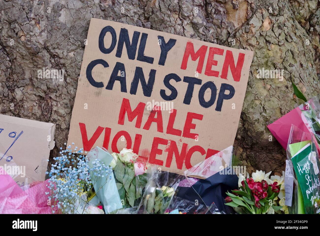 Only men can stop male violence hi-res stock photography and images - Alamy
