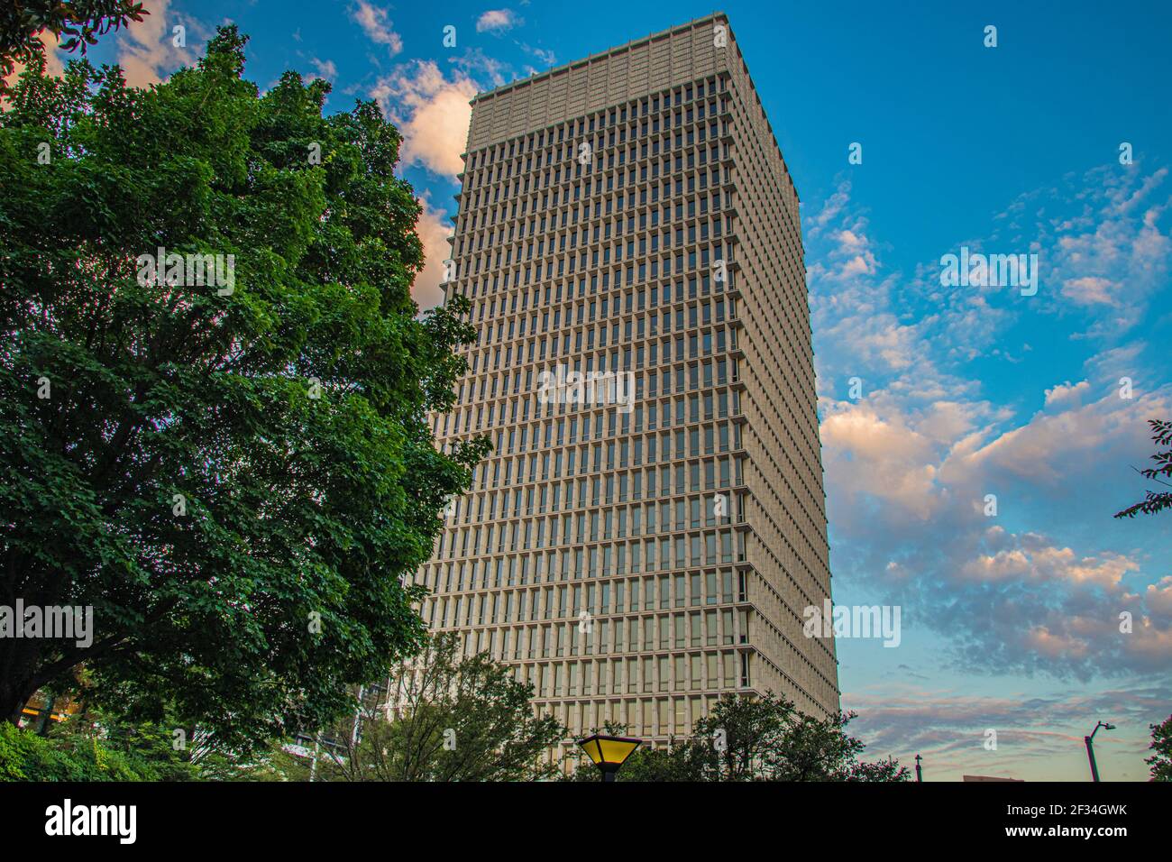 Atlanta, Ga USA - 06 14 20: Downtown Atlanta morning covid-19 ...