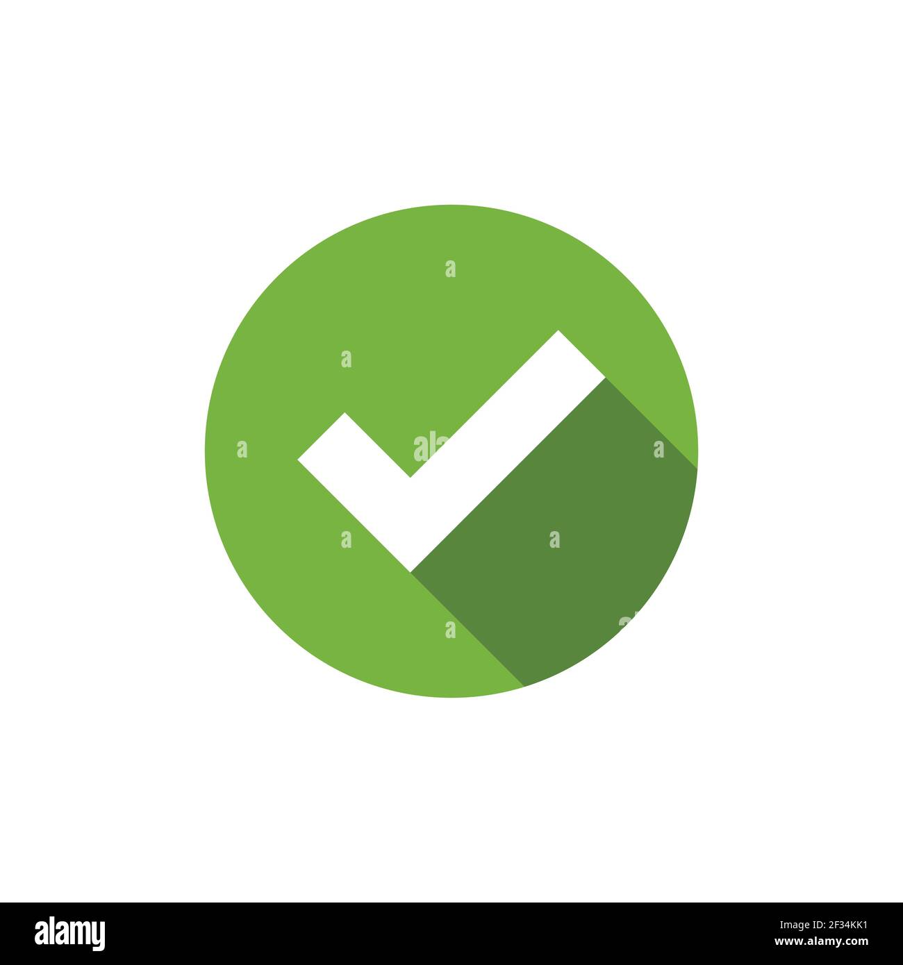 Valid seal icon white Cut Out Stock Images & Pictures - Alamy