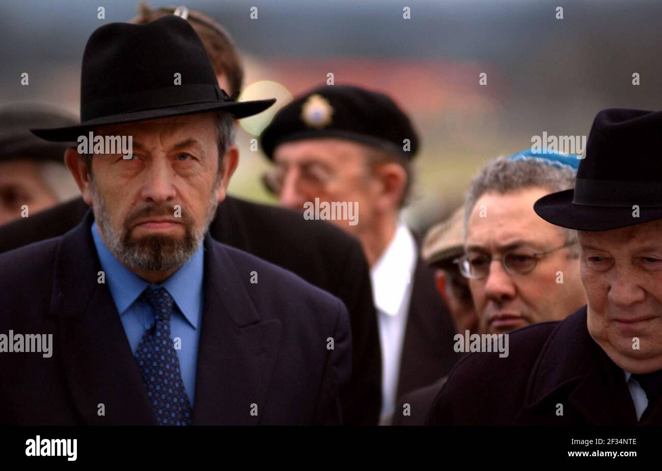 TO MARK HOLOCAUST DAY,A SERVICE IS HELD AT THE JEWISH CEMETARY IN ...