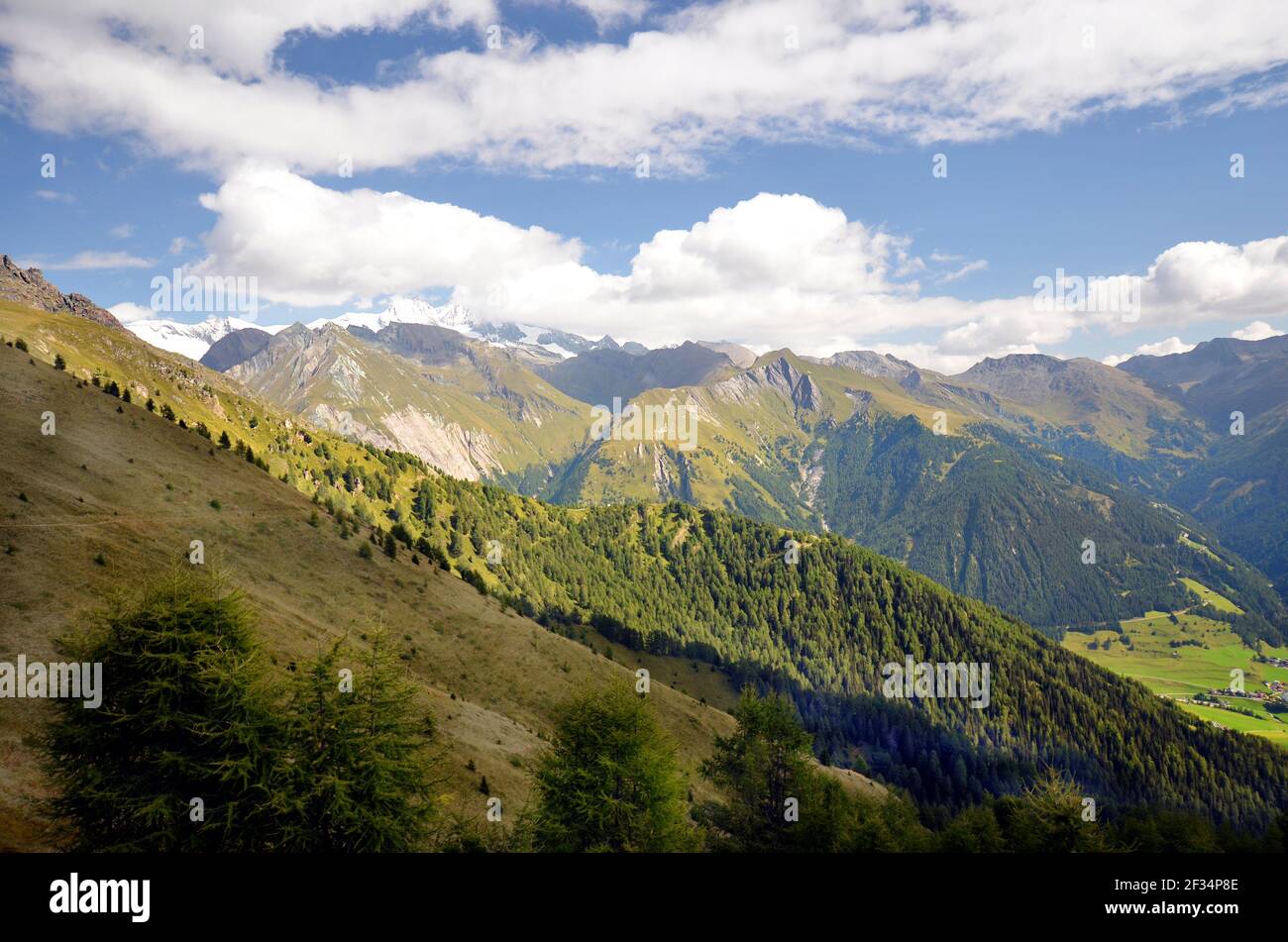 Panorama in the alps hi-res stock photography and images - Alamy